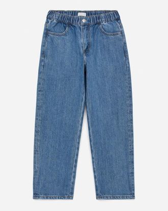 Arket Pull-on-Jeans -Blau
