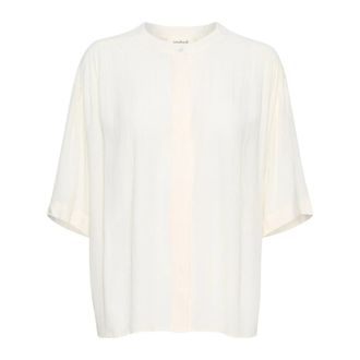 Soaked In Luxury Wei&szlig;e Whisper Bluse f&uuml;r Frauen - - Blouses & Shirts - Damen - Wei&szlig; - M