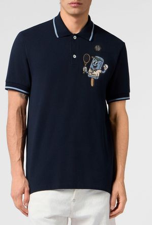 Philipp Plein Polo Herren Farbe Navy