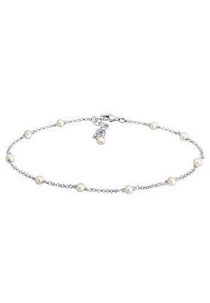 Elli Femme Bracelet de Cheville de Base 925 Argent - 22cm