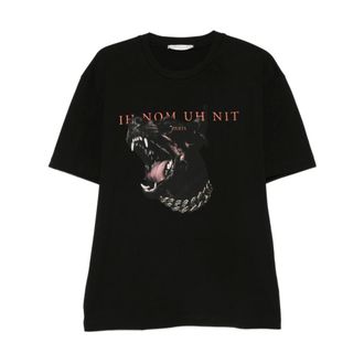 Ih Nom Uh Nit IH NOM UH Nit, Homme, Tops, Noir, Taille: S Dobermann Graphic T-Shirt