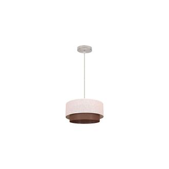 Fabrilamp My Lamp - Tischleuchte 1l. Braun/Beige Zylindrisch (30x15)