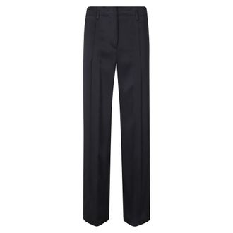 Semicouture Pantalone Giuditt - Femme - Pantalons - Bleu - Taille: 40 FR
