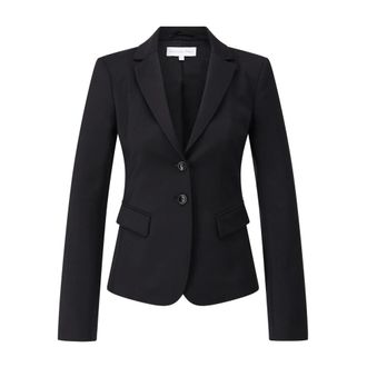 Patrizia Pepe Ma&szlig;geschneiderter Zweiknopf-Blazer - - Jackets - Damen - Schwarzk - 4XS