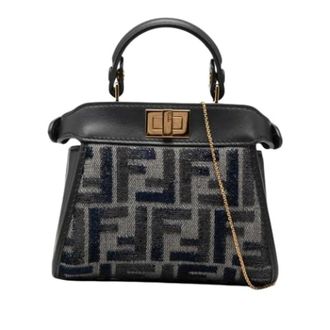 Fendi Pre-owned Nano Peekaboo - - Pre-owned - Damen - Grau - ONE SIZE