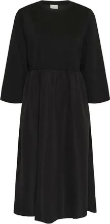 Kaffe Femme, Robes, Noir, Taille: 38 FR Midi Robes
