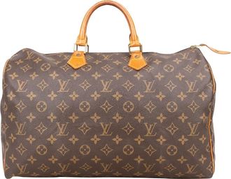 Louis Vuitton Crossbody Bags - Louis Vuitton Monogram Canvas Speedy 40 Handbag - Gr. unisize - in Braun - f&uuml;r Damen