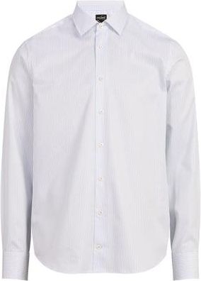 van Laack Chemise ajust&eacute;e ray&eacute;e en coton