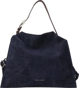 Orciani Femme, Sacs, Bleu, Taille: ONE Size Tote Bag