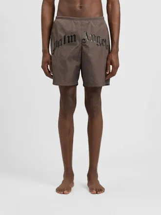 Palm Angels Maillot De Bain Homme couleur Marron