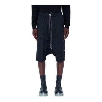 Rick Owens Homme, Shorts, Noir, Taille: S Cargobela Shorts