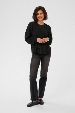 Kaffe Langarmbluse Langarm-Bluse KAaria