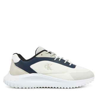 Calvin Klein Jeans Sneakers Calvin Klein Jeans Eva Runner Low Mesh Mix YM0YM01185 &Eacute;cru