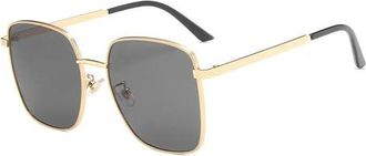 Generic Lunettes De Soleil D&eacute;coratives &Agrave; Monture Large For Homme Et Femme, Id&eacute;ales For Lext&eacute;rieur, Les Vacances La Conduite(Black)