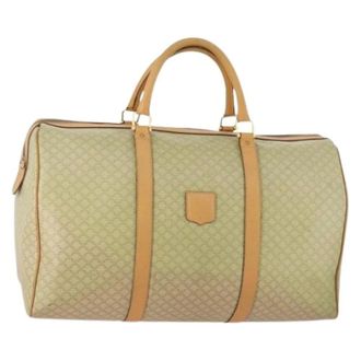 Celine Sac Boston Vintage Pre-owned - Femme - Pre-owned - Beige - Taille: ONE Size