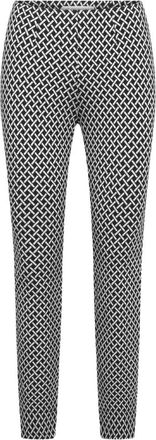 Raffaello Rossi Hose mit geometrischem Muster und Slim Fit - - Trousers - Damen - Schwarzk - 2XL