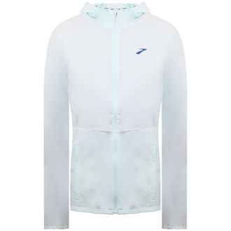Brooks Canopy Damen Hellblaue Laufjacke