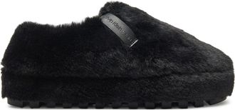 Calvin Klein Jeans Hausschuhe Calvin Klein Jeans Home Anke Slipper Wn Fur YW0YW01596 Schwarz