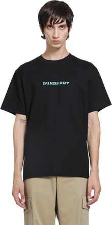 Burberry Heritage Logo Cotton T-Shirt
