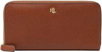 Lauren Ralph Lauren Geldb&ouml;rse Zip Cont Wlt 432876730004 Braun