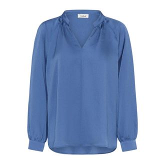 Soaked In Luxury Calken Hemd - - Blouses & Shirts - Damen - Blau - XL