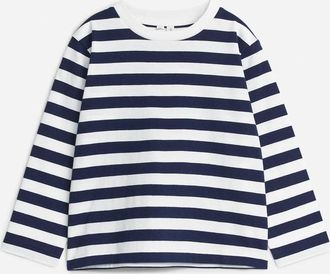 Arket Langarm-T-Shirt -Blau