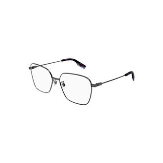 Alexander McQueen Optische Brille - - Accessories - Herren - Grau - 55 MM