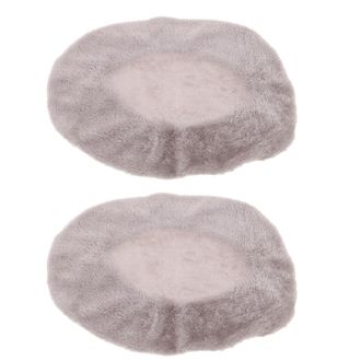 NUOBESTY Ipetboom 2 St&uuml;ck Pack Weiche Staubdichte Toilettendeckel &Uuml;berz&uuml;ge aus Mikrofaser Universell f&uuml;r Runde Ovale und L&auml;ngliche Wc Sitze Maschinenwaschbar W