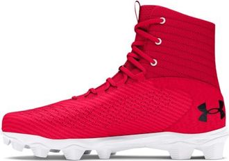 Under Armour Highlight Franchise Rm 2.0 Chaussures de football pour homme, (600) Rouge/Blanc/Noir, 42.5 EU