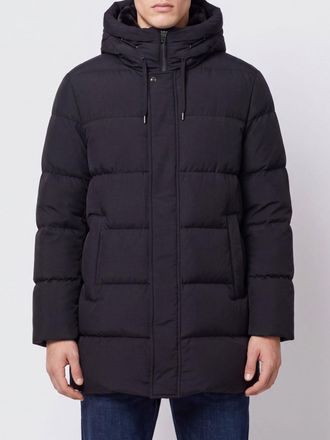 Herno Kurze Stepp-Daunenjacke aus ultraleichtem Nylon mit Kapuze
