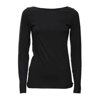 Majestic Filatures Boot-Hals Langarm T-Shirt Grau - - Tops - Damen - Grau - M