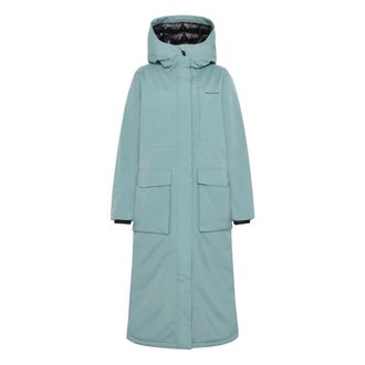 Didriksons 1913 Leya Long 4 - Damen Parka, Gr&ouml;&szlig;e:46, Farbe:factory blue