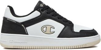 Champion Femme Legacy-Rebound 2.0 Low W Baskets, Noir Blanc Kk002, 38 EU