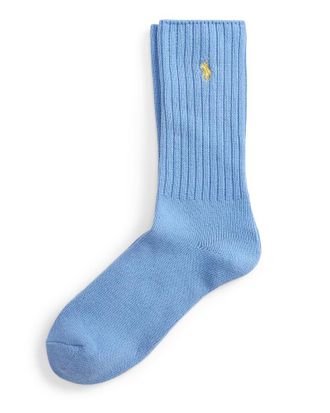 Ralph Lauren Socken mit Stretch in Rippstruktur mit Pony-Stickerei in