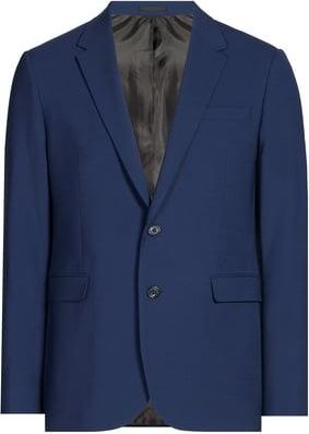 Au Printemps Paris Blazer United in gemischter Wolle - blau