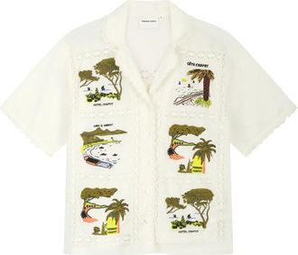 Fab By Fabienne Chapot Fabienne Chapot, Femme, Blouses et Chemises, Beige, Taille: 46 FR Norma Blouse