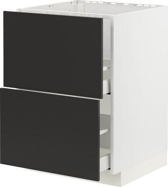 IKEA METOD / MAXIMERA Unterschr. f Spüle/2 Fronten/2Sch