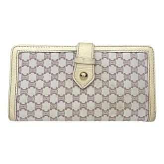 Celine Portefeuille en cuir Pre-owned - Femme - Pre-owned - Blanc - Taille: ONE Size