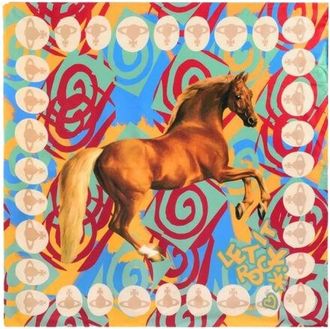 Vivienne Westwood unisex, Accessoires, Multicolore, Taille: ONE Size Silky Scarves