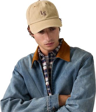 Levi's Damen LS Monogram Cap Headgear, Sunshine Shelter, OS