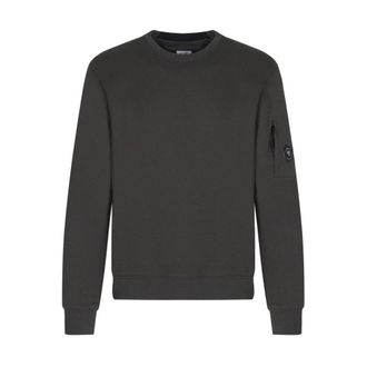 C.P. Company Sweatshirt mit diagonalem Linsen-Detail - - Sweatshirts & Hoodies - Herren - Grau - M