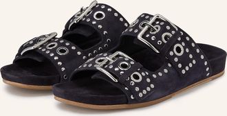 Kennel & Schmenger Pantoletten Love Mit Nieten blau