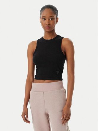 Guess Top Edie V3GP19 K8RT2 Schwarz Slim Fit
