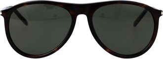 Saint Laurent Lunettes De Soleil - Marron