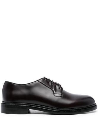 Sebago chaussures en cuir à bout rond - Marron