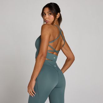 MyProtein MP Damen Tempo Ultra Cross Back Tank-Top - Future Blue - XXL