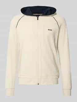 HUGO BOSS Regular Fit Sweatshirt aus Baumwoll-Mix