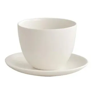 Kinto Tasse et soucoupe Pebble en porcelaine Kinto