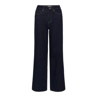 Kaffe Wide Jeans - - Jeans - Damen - Blau - W30 L30