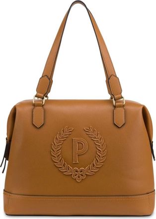 Pollini Femme, Sacs, Brun, Taille: ONE Size Crown Shoulder Bag